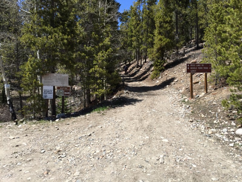 Boss Lake Trailhead | 14ers.com